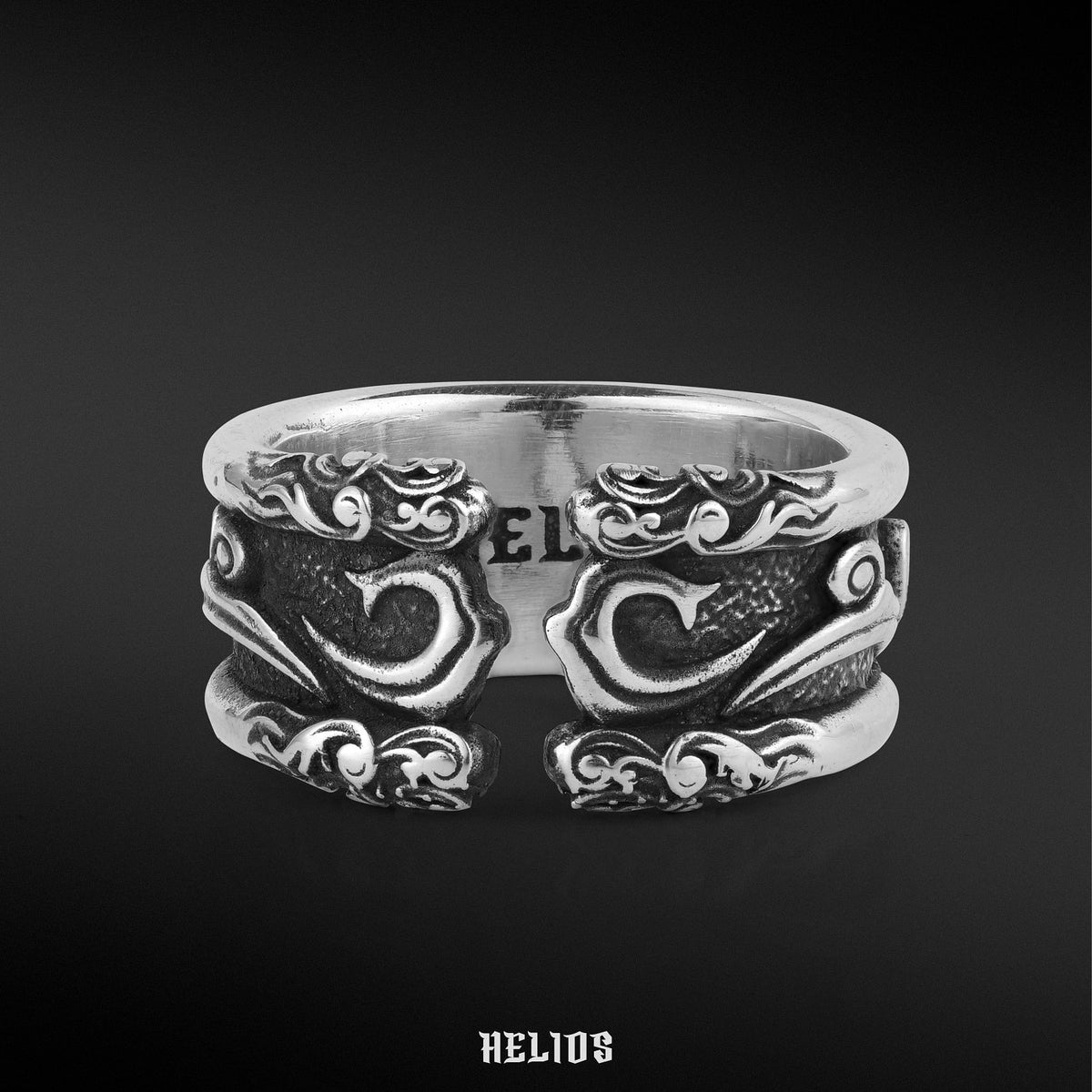 Nhan bac nam, nu HeliSilver Sun Wukong Ring Helios Silver Original